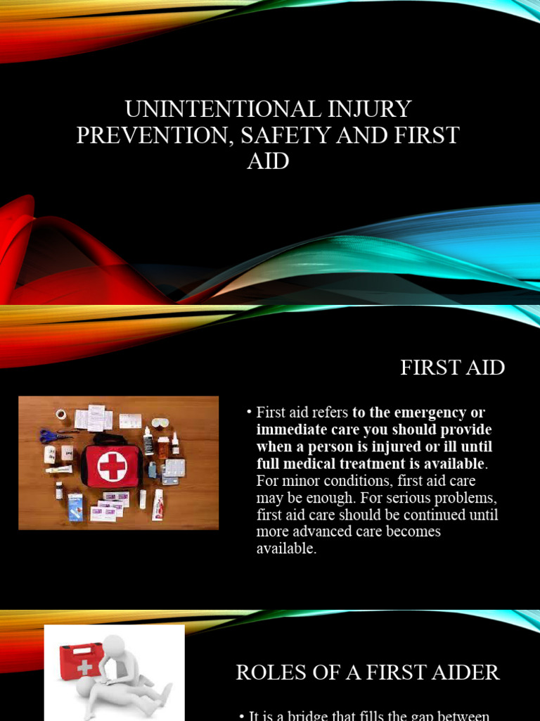 Unintentional Injury First Aid Guide | PDF | First Aid | Physiology