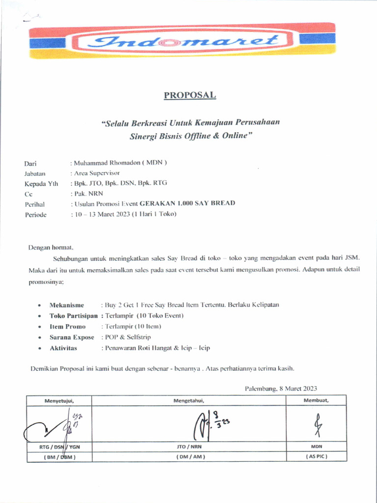 Proposal Event SB Area Pak NRN | PDF