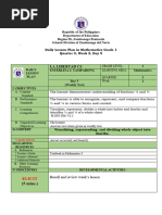 Q3-Cot Lesson Plan in Mathematics 1 | PDF | Lesson Plan | Learning