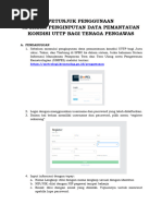 User Manual Aplikasi SIMPEL UTTP | PDF