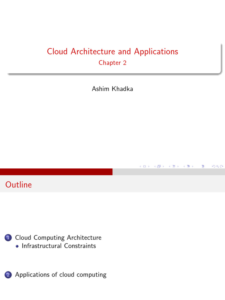 Chap 2 Cloud Architecture | PDF | Cloud Computing | Virtual Machine