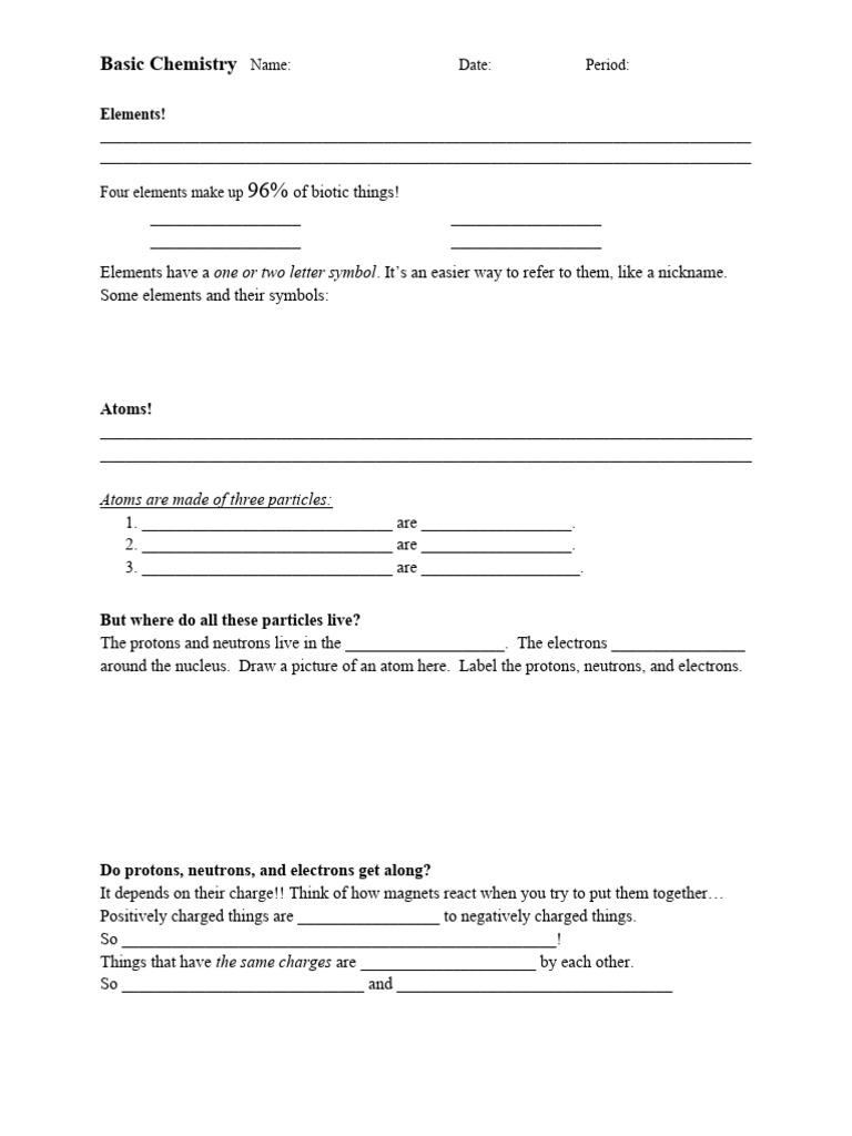 Chemistry Notes | PDF | Atoms | Proton