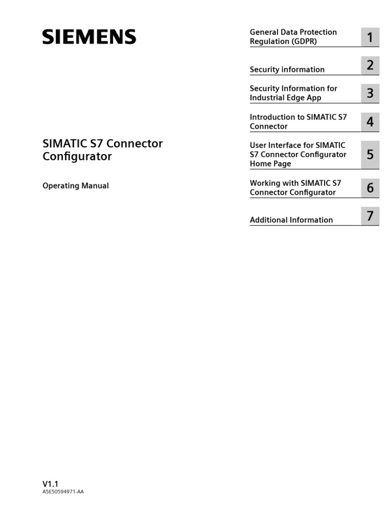 SIMATIC S7 Connector Configurator EnUS en-US | PDF | Programmable Logic ...