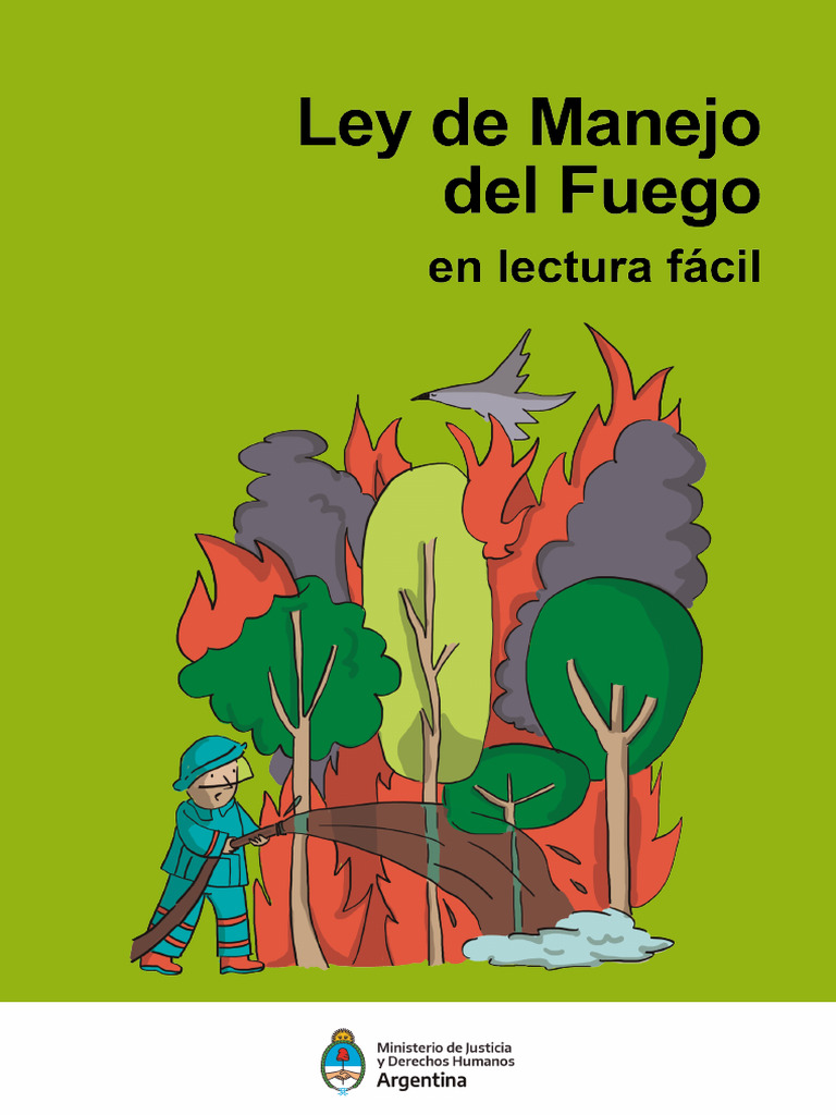 Manejo Fuego - Lectura Facil | PDF | Incendios | Defensa Civil