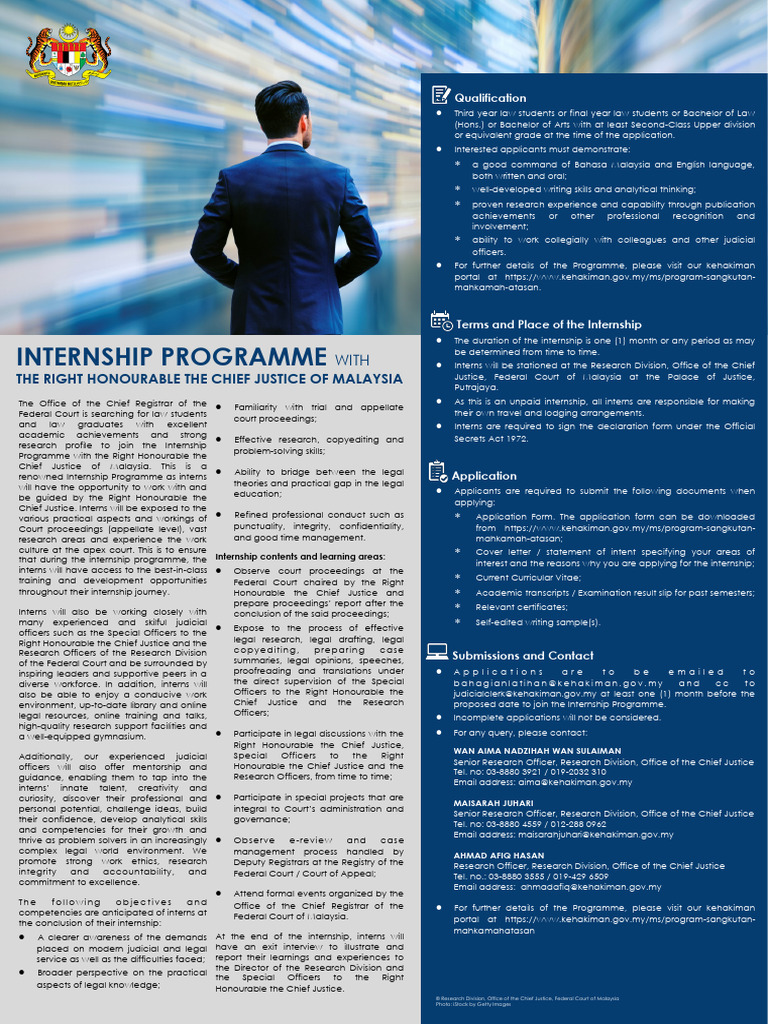 Final Internship Brochure 16.5.2023 | PDF | Internship | Job Hunting