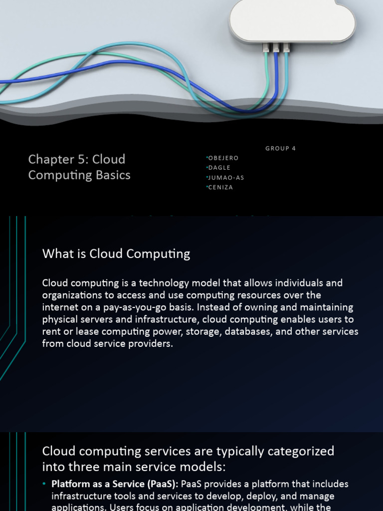 Group 4 Chapter 5 | PDF | Cloud Computing | Virtualization