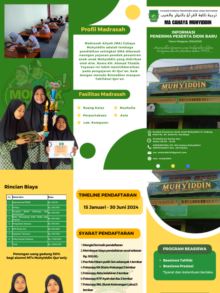 Brosur PPDB MA 24.25 | PDF