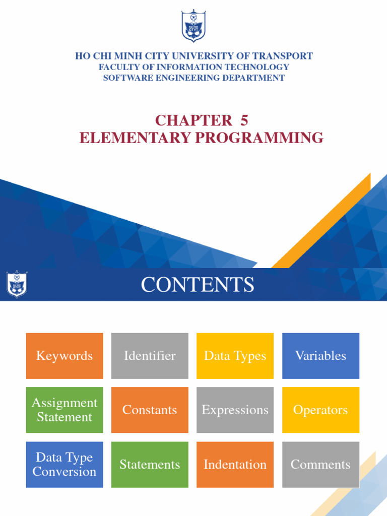 Chapter 5 - Elementary Programming | PDF | Boolean Data Type | Variable ... Chapter 5 - Elementary Programming | PDF | Boolean Data Type | Variable ...
