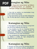 Mitolohiya | PDF