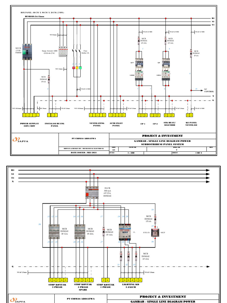 WDP - SDP Farm Tonjong | PDF | Electrical Engineering | Electric Power