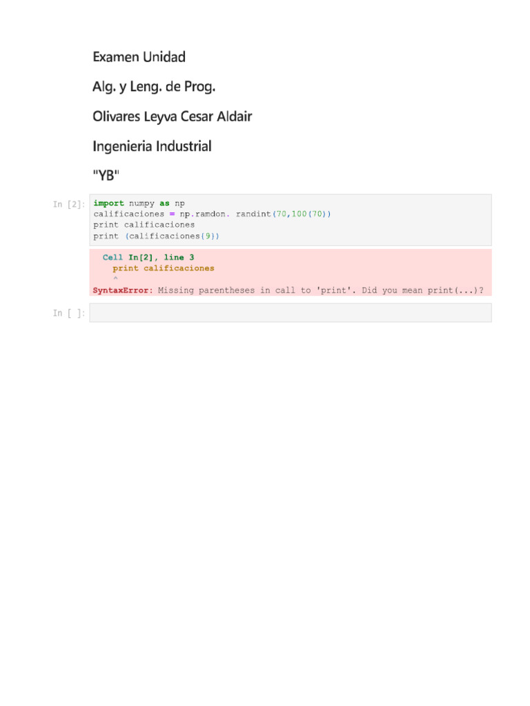 Examen Algoritmos | PDF