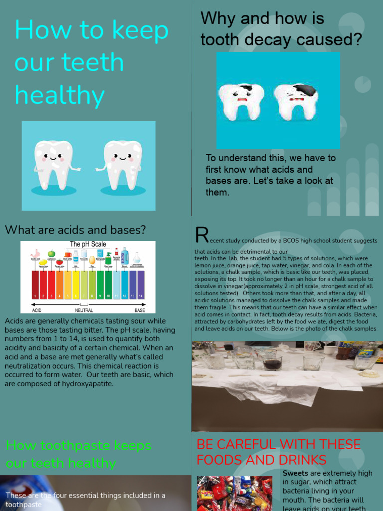 Brochure Revised | PDF | Tooth Enamel | Chemical Substances