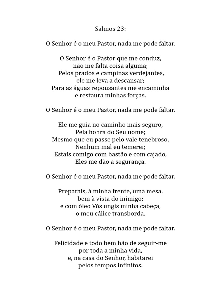 Salmo 23 | PDF