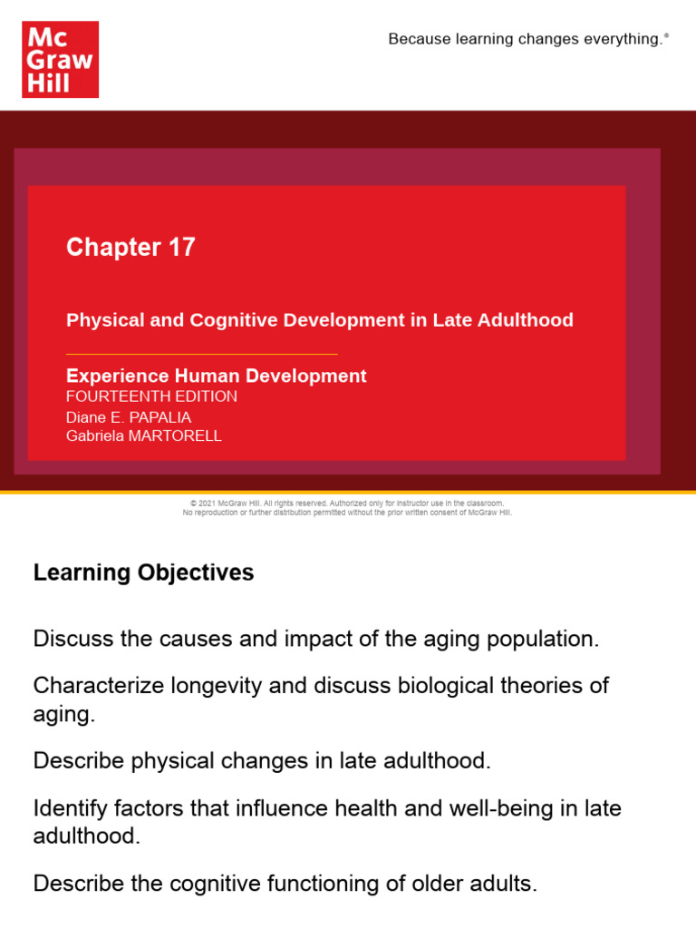 Papaliahd14 PPT Ch17 Accessible | PDF | Memory | Alzheimer's Disease