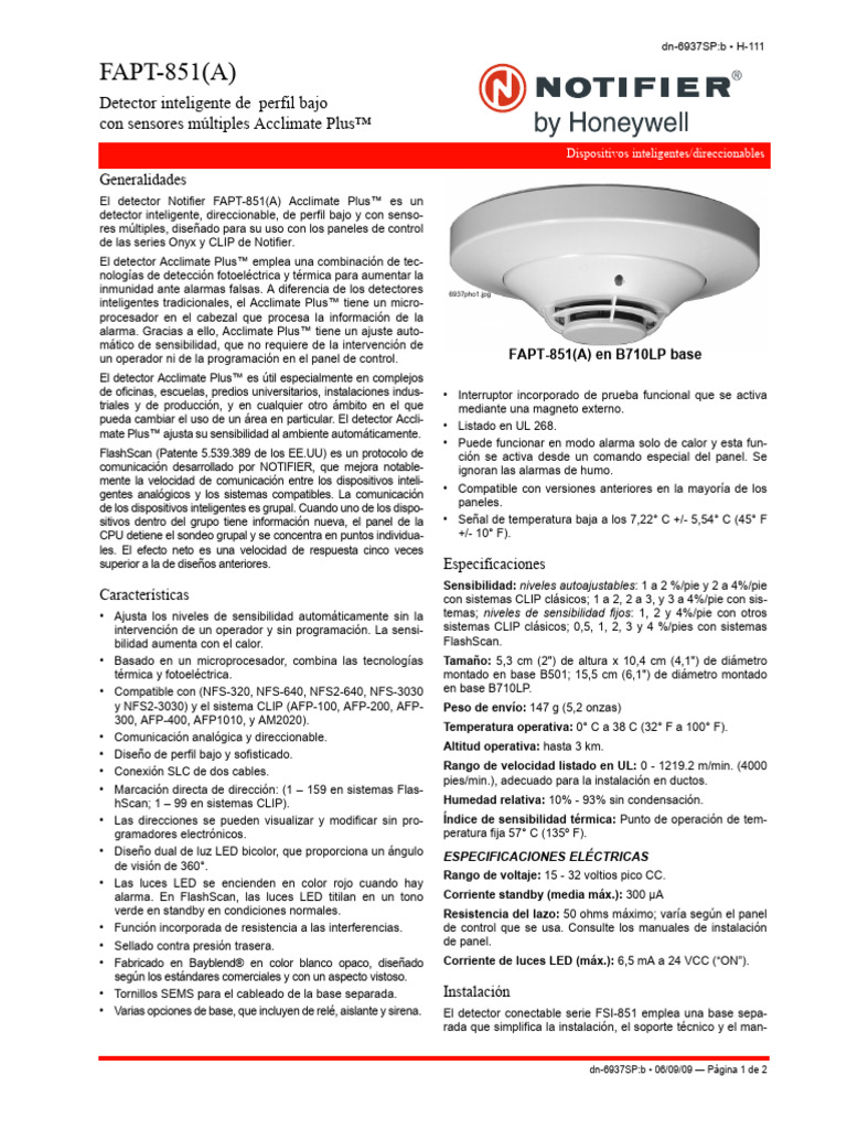 FAPT-851 | PDF | Diodo emisor de luz | Electricidad