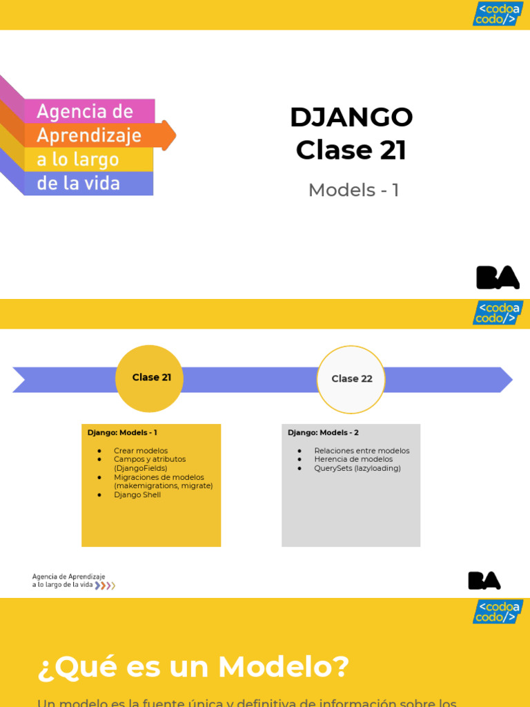 Introducción a Modelos en Django | PDF | SQL | Bases de datos
