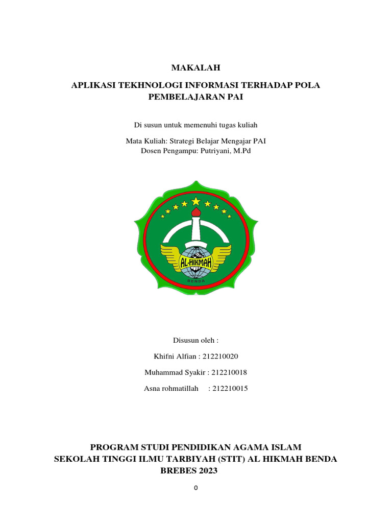 Makalah KHFN SAKIR ASNA | PDF