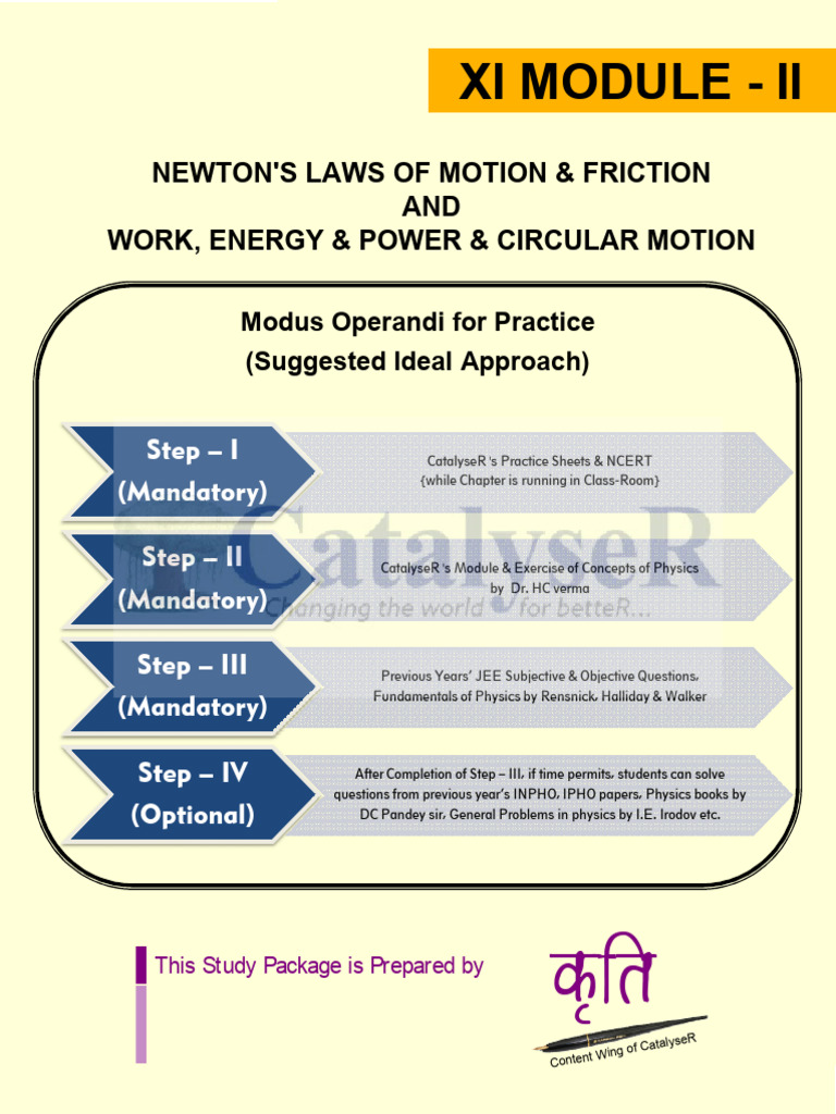 02 Newton's Laws of Motion & Frictionandwork, Energy & Power & Circular Motion | PDF | Friction ...