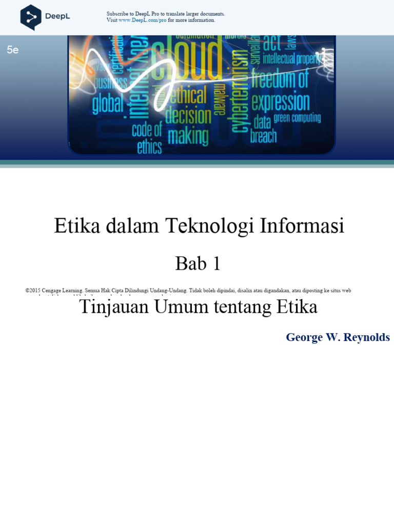 Reynolds-PPT-Ch01 Id | PDF | Karier & Perkembangan | Bisnis