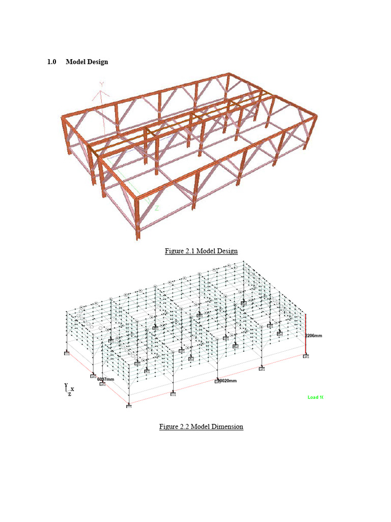 Model Design Steel Platform | PDF | Structural Engineering | Civil Engineering