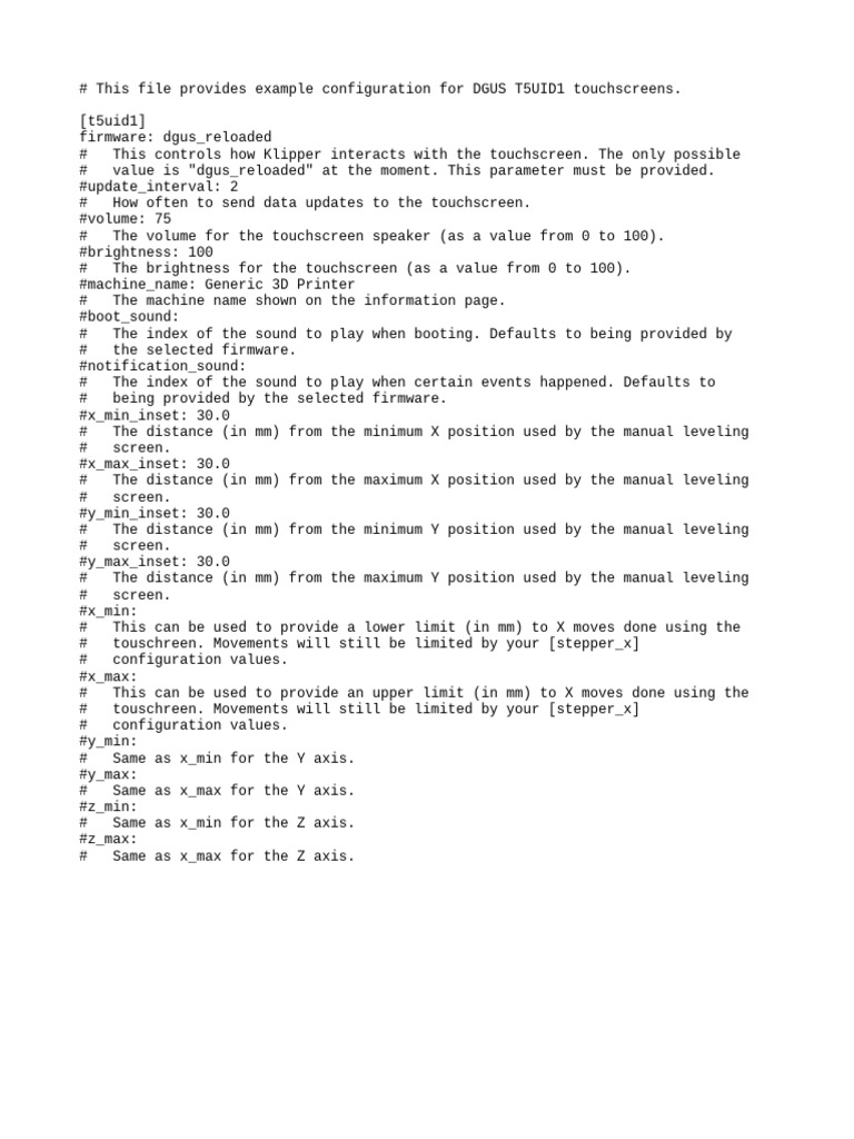 Sample T5uid1.cfg | PDF
