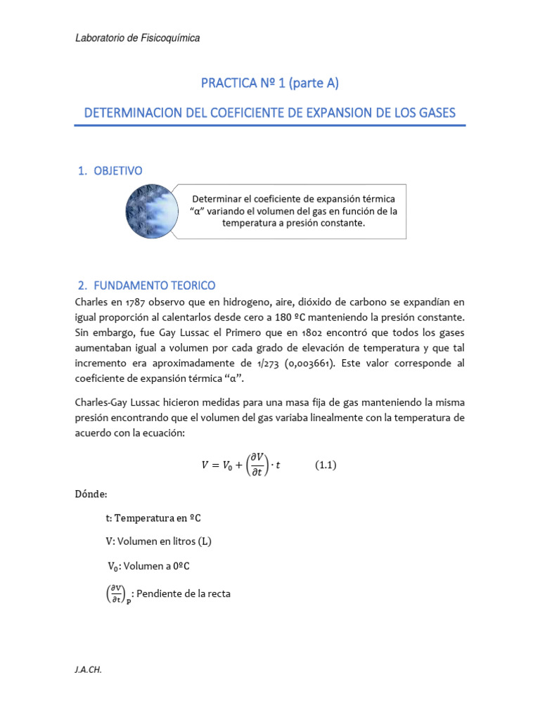 Guia Pract 1 | Descargar gratis PDF | Gases | Temperatura