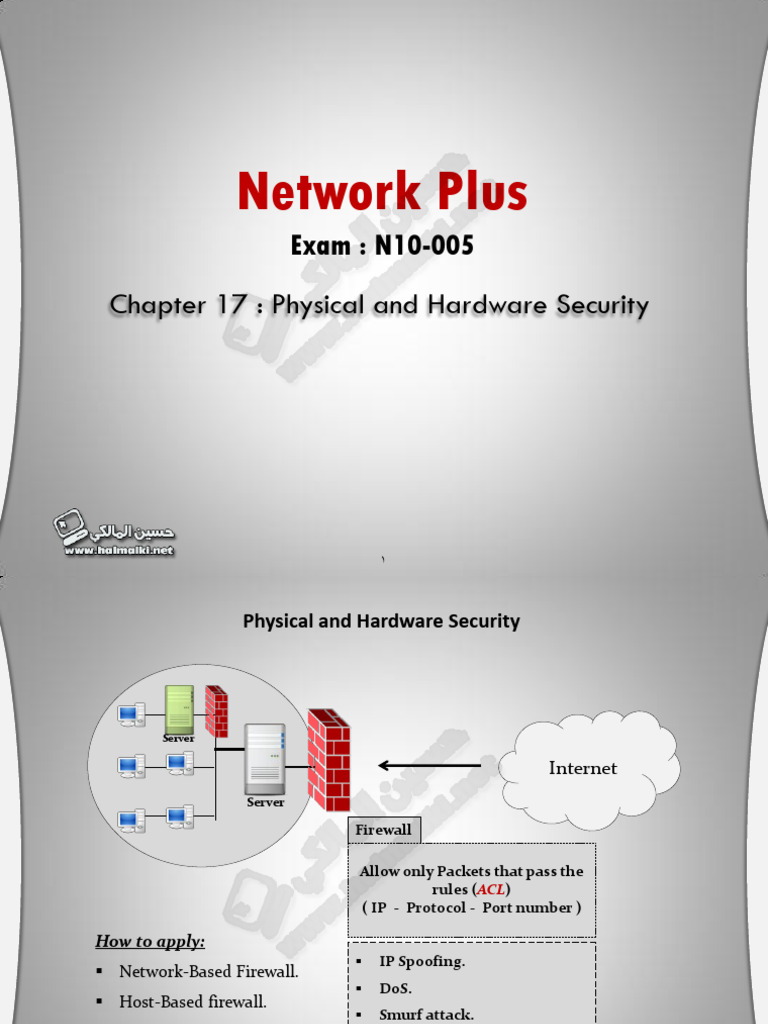 Network-Plus-CH17 | PDF | Proxy Server | Firewall (Computing)