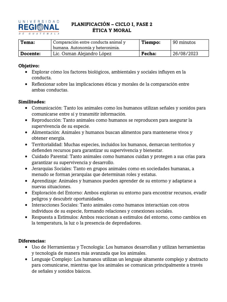 Ética y Moral: Autonomía vs Heteronomía | PDF | Autonomía | Moralidad