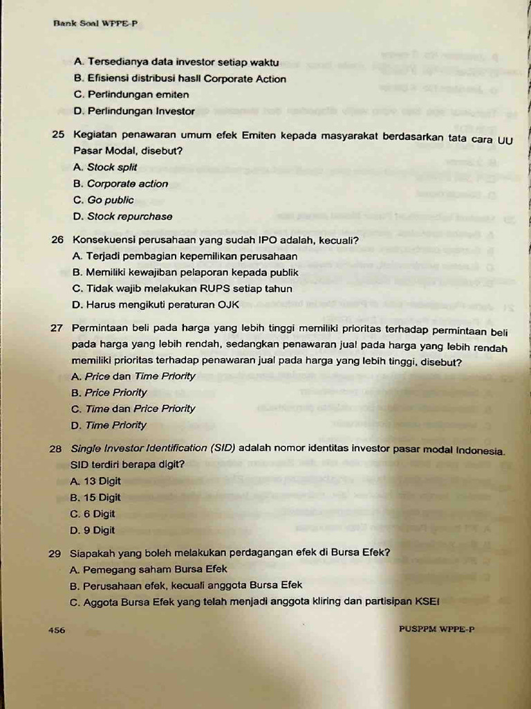 Contoh Soal WPPE - MPE Part 2 | PDF
