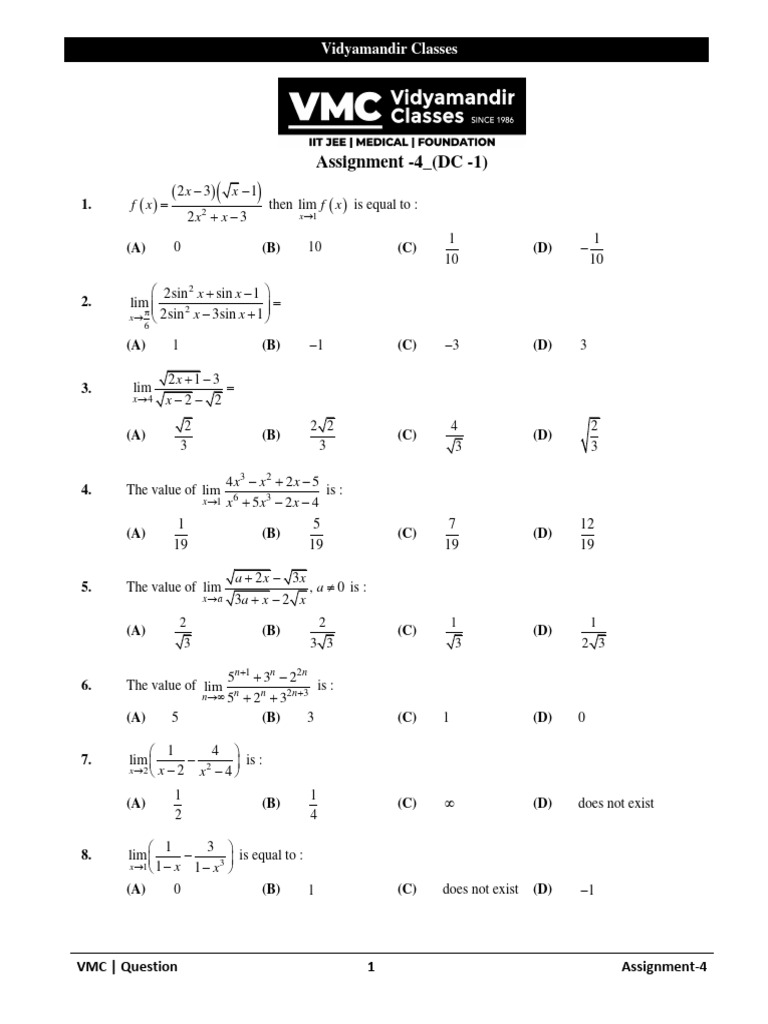 DC-1 Assignment-4 | PDF | Elementary Mathematics | Mathematics