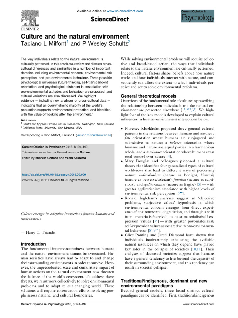 Mil Font 2016 | PDF | Psychology | Intention