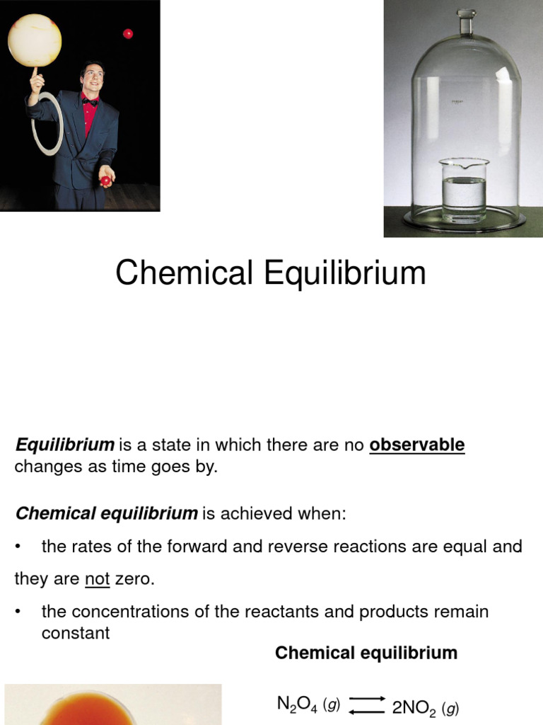 CHEMICAL EQUILIBRIUM - FInal Topic For GEN CHEM @ | PDF | Chemical ...
