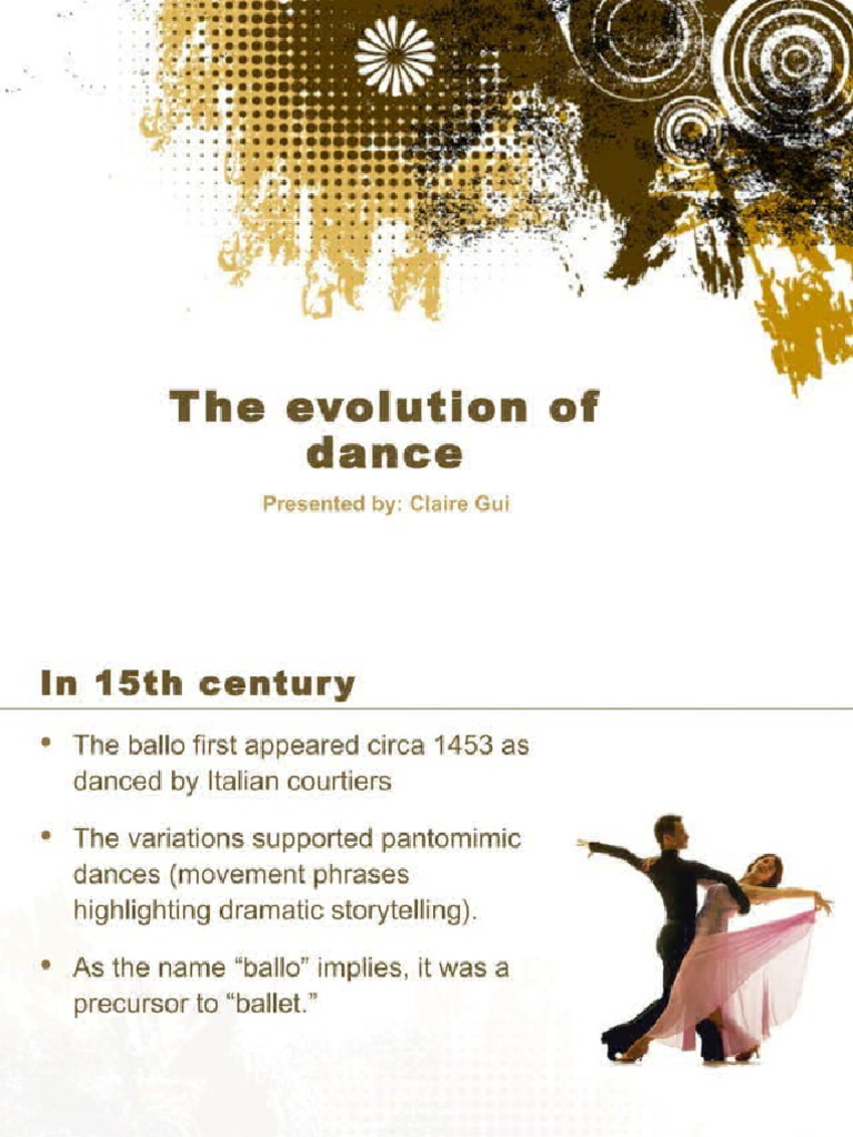 Evolution of Dance | PDF