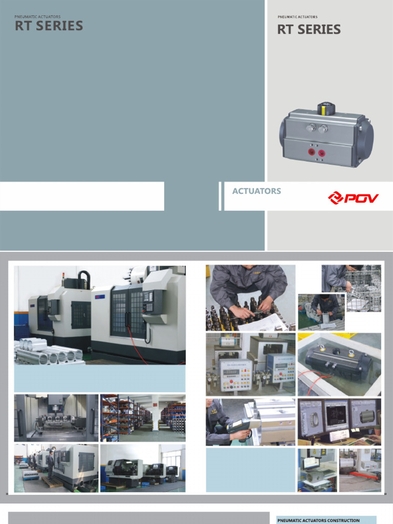 Catalogue - pneumaticfaafafafactuator-POV VALVES | PDF