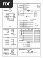 Manual Loadsheet | PDF