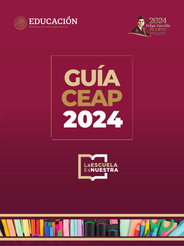 Guia CEAP 2024 | PDF | Educación de la primera infancia