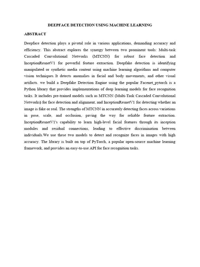 Abstract DeepFace | PDF | Computers