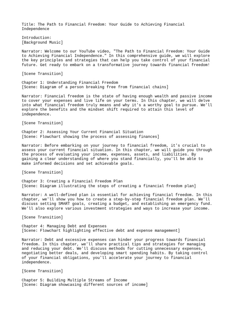 A New Finance Script - Docx (2023 - 07 - 17 11 - 10 - 11 UTC) | PDF ...