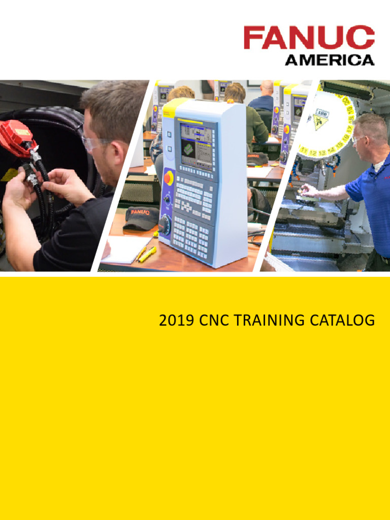 FANUC CNC Training Course Catalog 2019 | PDF | Numerical Control ...
