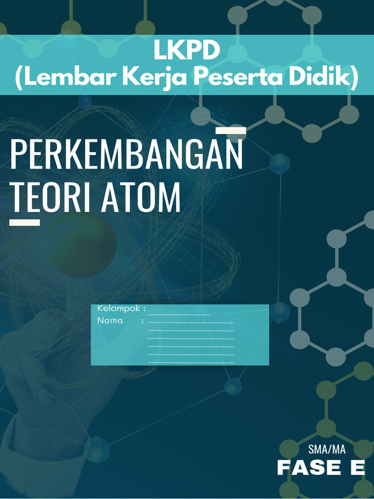 LKPD + Jawaban Perkembangan Teori Atom | PDF | Filsafat | Sains & Matematika
