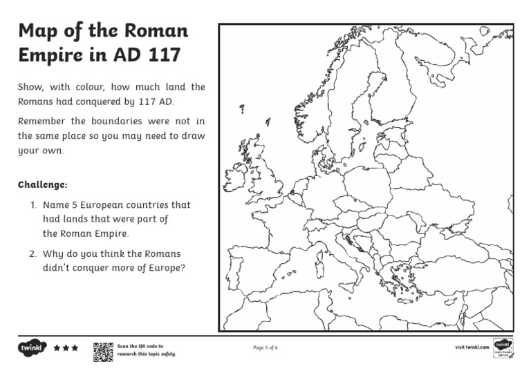 Roman Empire Map AD 117 Overview | PDF | Travel | History