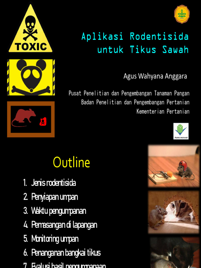 Panduan Penggunaan Rodentisida Tikus Sawah | PDF