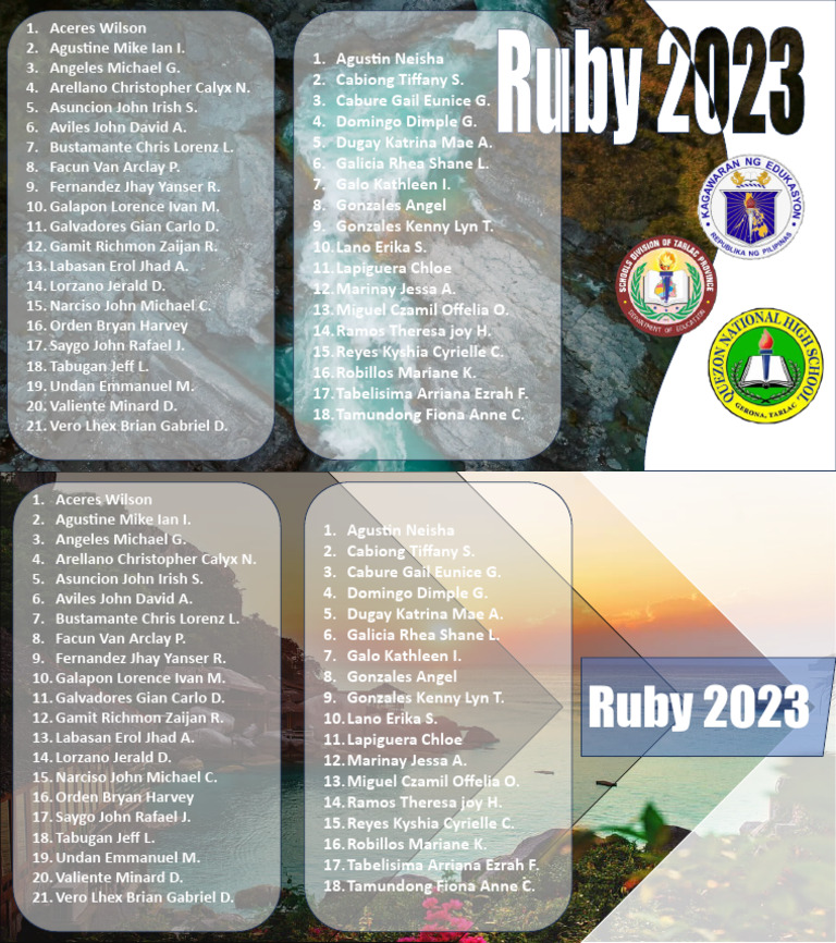 Ruby 2023 | PDF