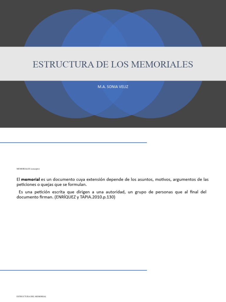 Clase 4. Estructura de Los Memoriales 2022 | PDF | Guatemala | Ley procesal