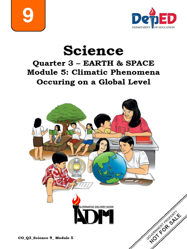 9 Science Quarter 3 Module 5 | PDF | Climate Change | Greenhouse Gas