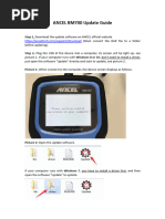 ANCEL FX2000 Upgrade Guide | PDF