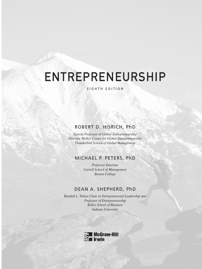 Entrepreneurship 8th Edition Compressed 1 1 | PDF
