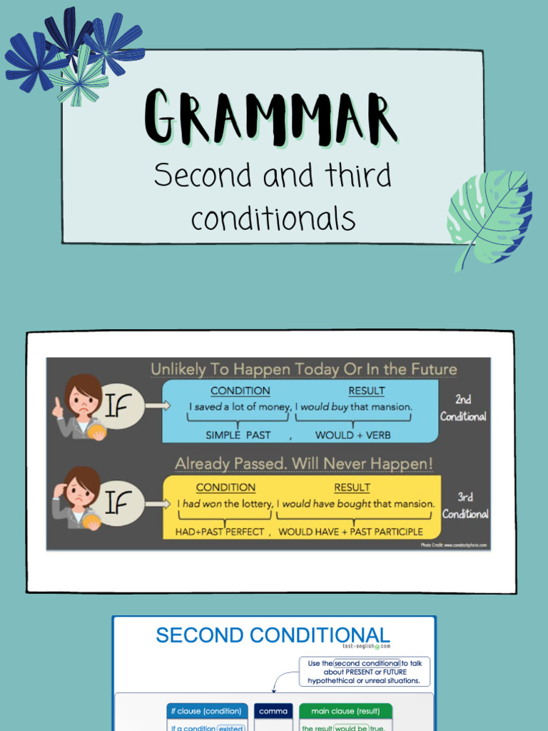 Second and Third Conditionals | PDF