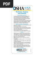 Snake Awareness Toolbox Talk | PDF