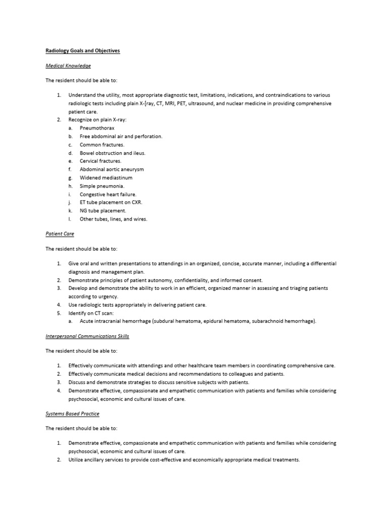 Radiology | PDF | Radiology | Ct Scan